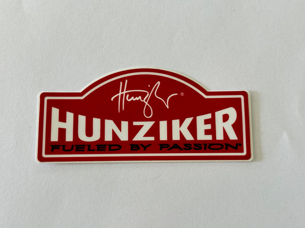 Hunziker - Fueled by Passion Sticker – Watercooled Classic